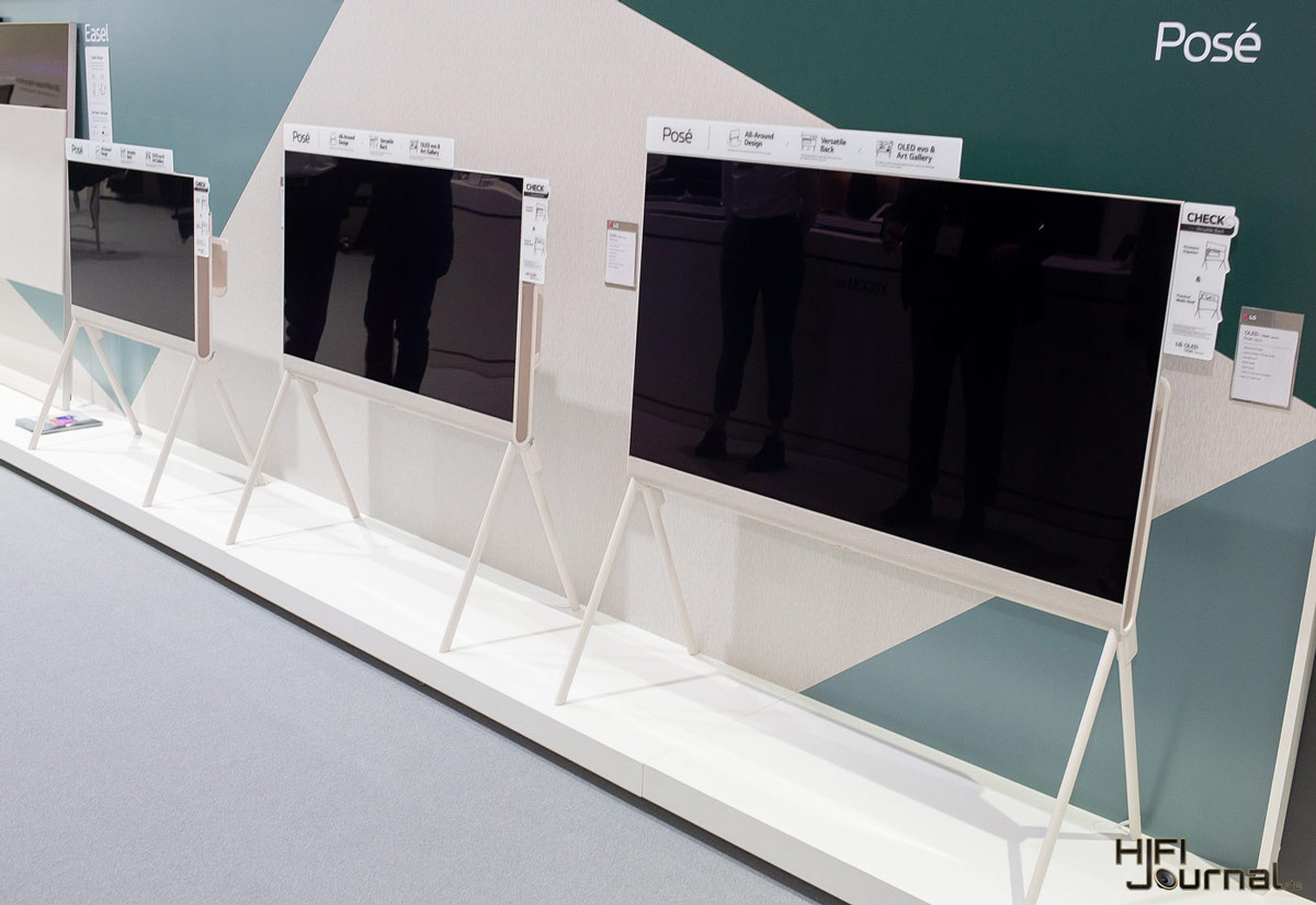 LG OLED-TV Posé kommen mit schickem Stand-Design (Video) - HiFi-Journal
